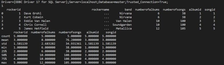 Connecting Python to SQL Server using trusted and login credentials ...