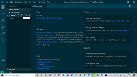 Creating Virtual Environments For Python Projects In Vs Code Python