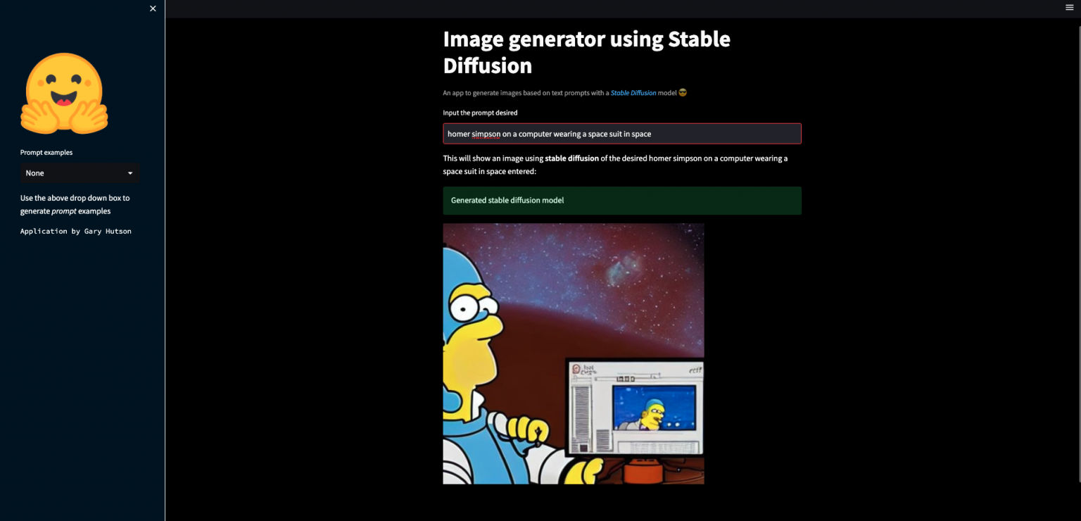 Stable Diffusion application with Streamlit | Python-bloggers