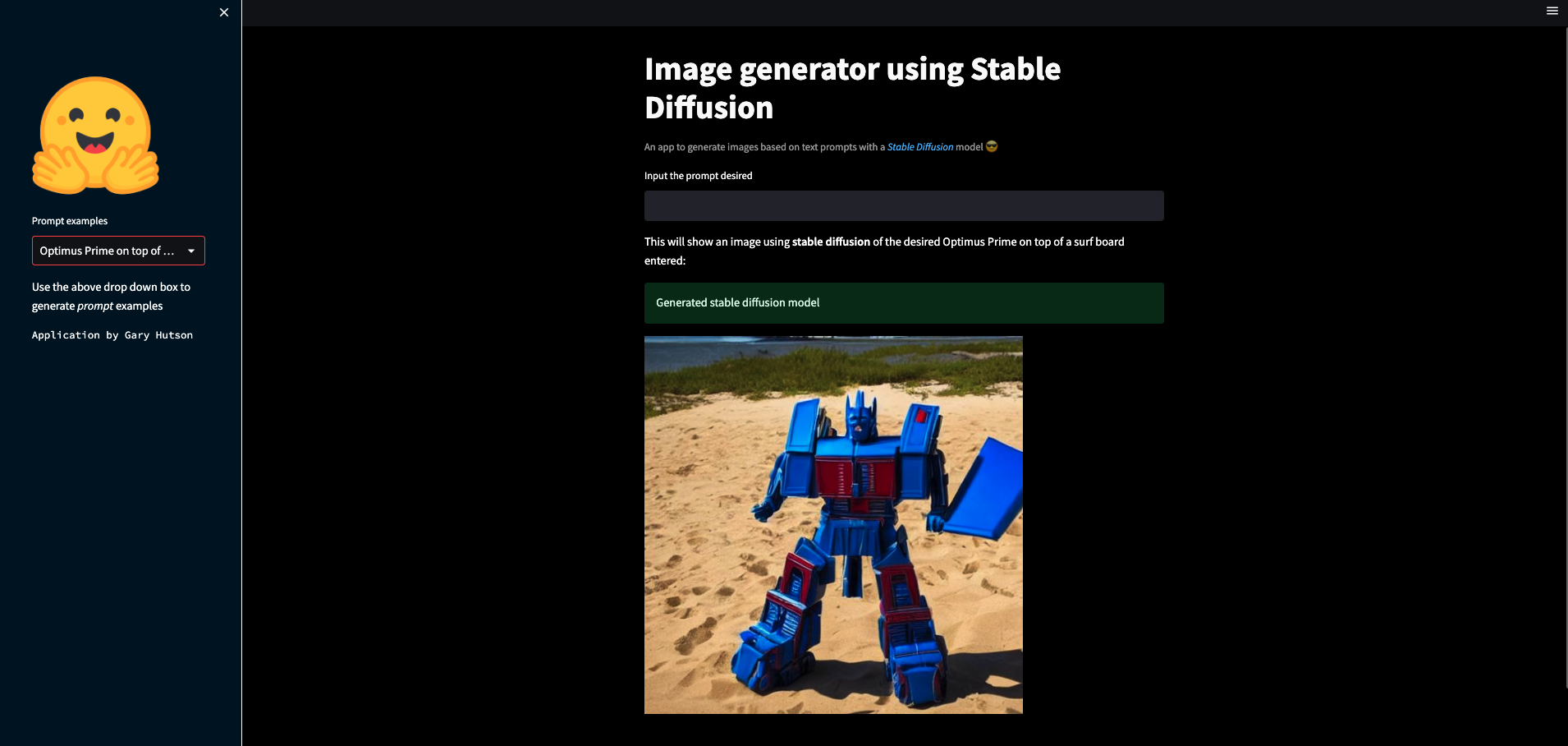 Stable Diffusion application with Streamlit | Python-bloggers